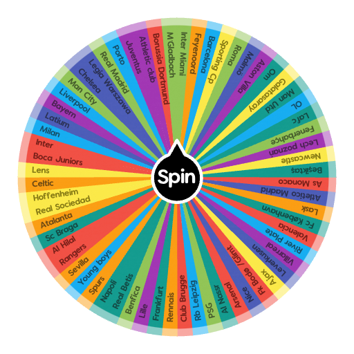 THE BEST 64 CULBS IN FC24/FC25 | Spin The Wheel - Random Picker