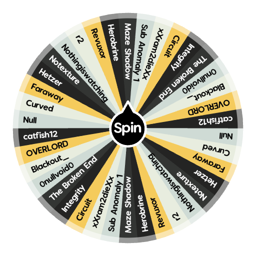 The Broken Script Roles | Spin the Wheel - Random Picker