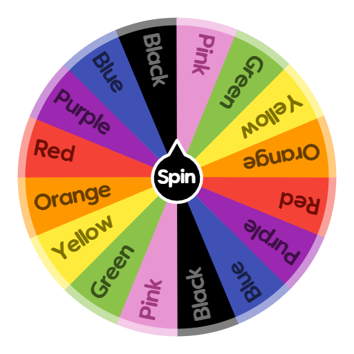 The color of today's dress | Spin the Wheel - Random Picker