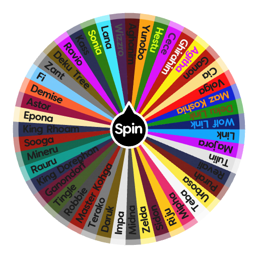 The Legend Of Zelda | Spin the Wheel - Random Picker