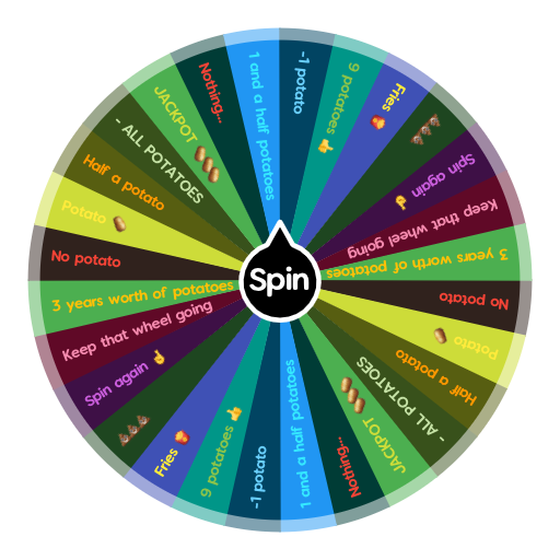 The Potato Wheel 🥔 | Spin The Wheel App