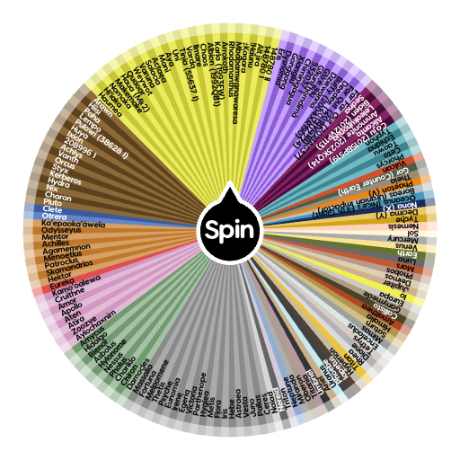 The Solar System Wheel! | Spin the Wheel - Random Picker
