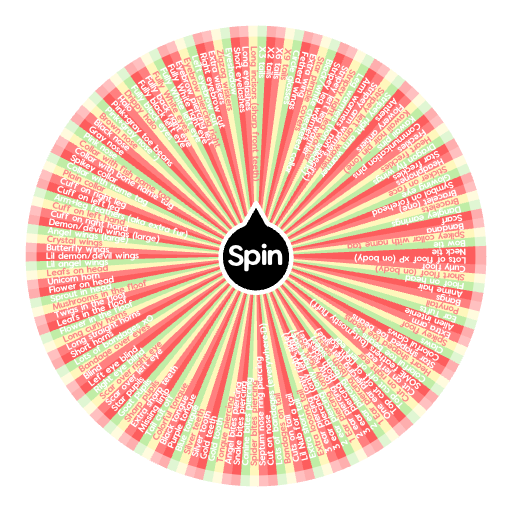 Things 2 add 2 ur fursona x3 | Spin The Wheel - Random Picker