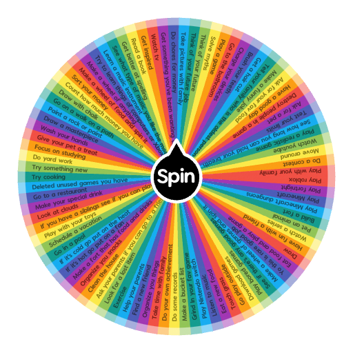 Things to do | Spin the Wheel - Random Picker