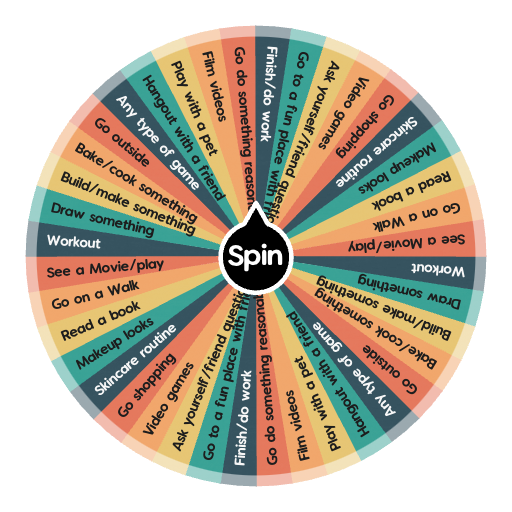 Things to do | Spin the Wheel - Random Picker