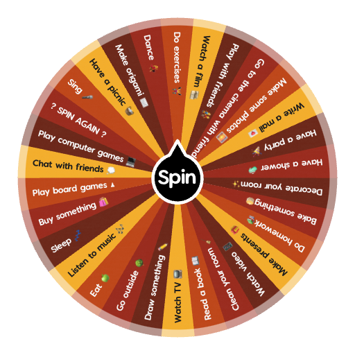 Things to do! 🧸 | Spin the Wheel - Random Picker