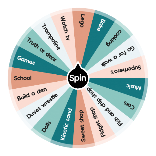 Things to do🤔. | Spin the Wheel - Random Picker