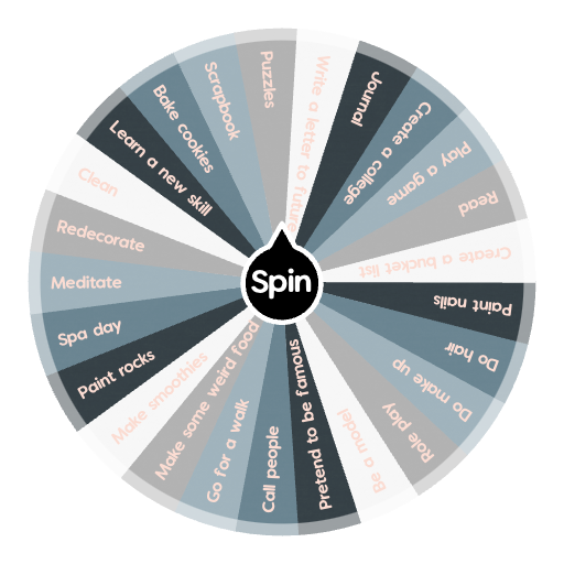 Things to do as a girl | Spin the Wheel - Random Picker