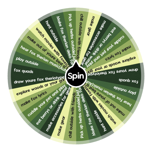 🦊Things to do as an fox therian🐾🍃(cross,silver,black,red) | Spin the ...