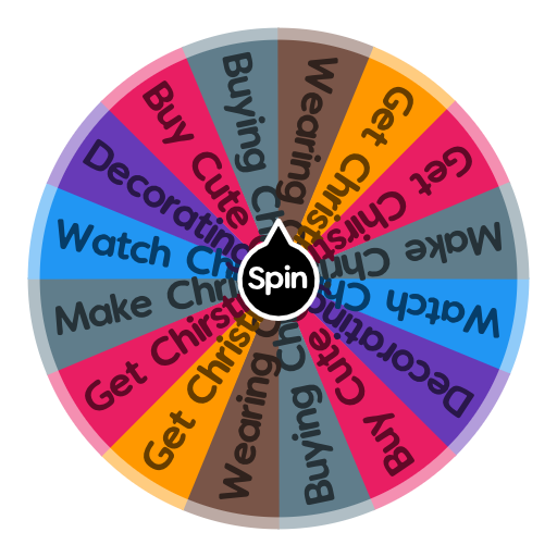 Things To Do On Chrismas | Spin the Wheel - Random Picker