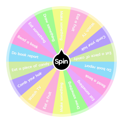 Things to do when you are bored | Spin the Wheel - Random Picker
