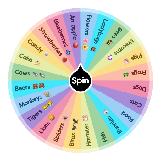Things to draw | Spin the Wheel - Random Picker
