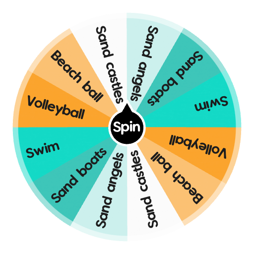 Things to play at the beach! | Spin the Wheel - Random Picker