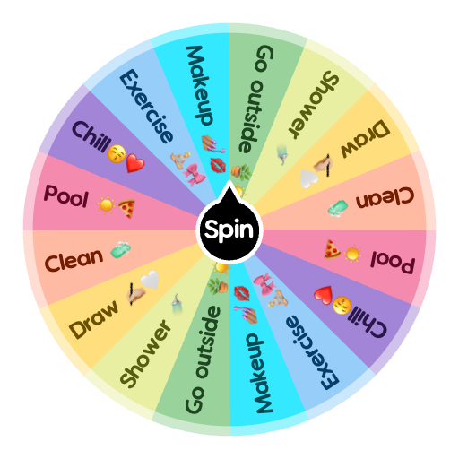 Things to do😎🐳 | Spin The Wheel - Random Picker