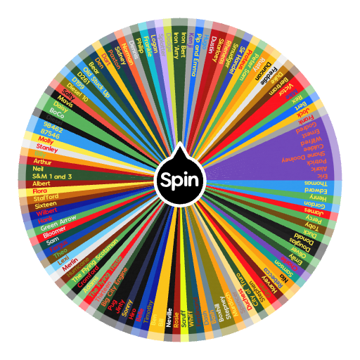 Thomas Characters (ALL Engines) | Spin the Wheel - Random Picker