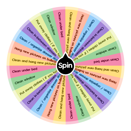 To Do list Wednesday must do | Spin the Wheel - Random Picker