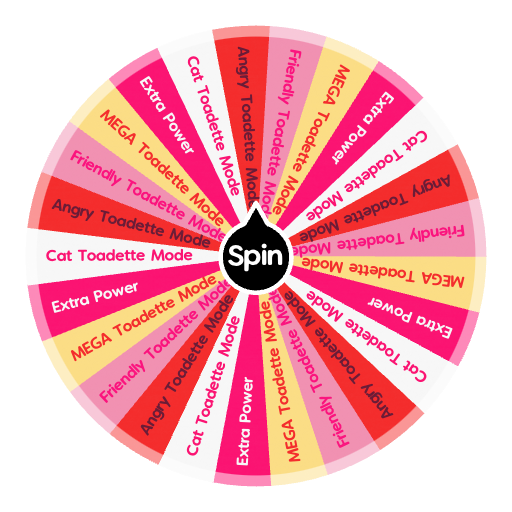 Toadette Spin | Spin The Wheel - Random Picker