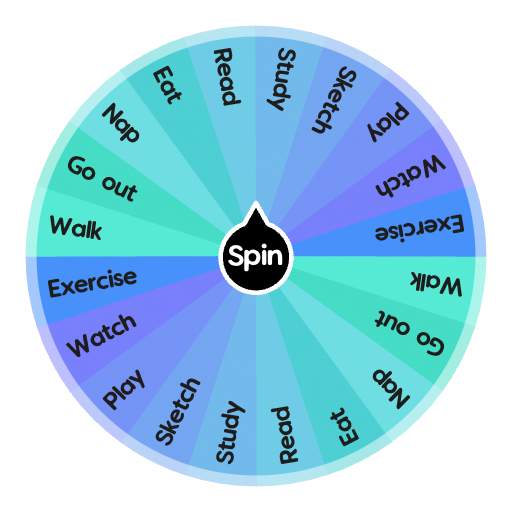 Today's Activities | Spin the Wheel - Random Picker