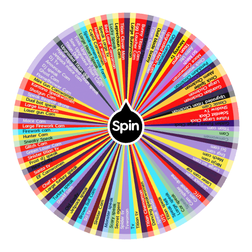 Toilet tower defense unit wheel | Spin the Wheel - Random Picker