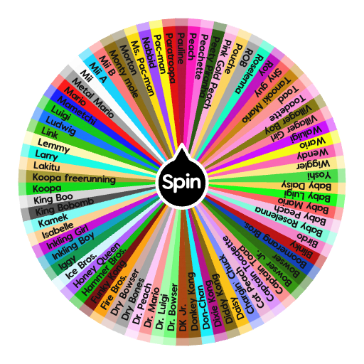 Top 78 characters that have been in Mario kart | Spin the Wheel ...