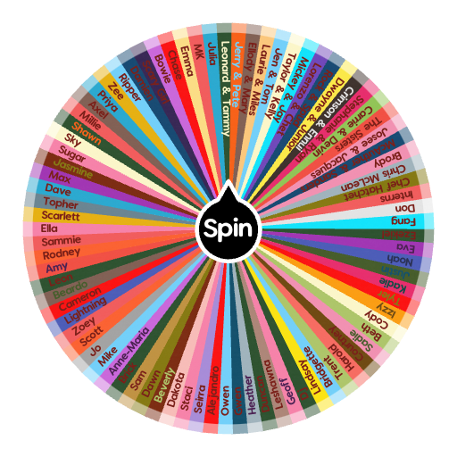 Total Drama Wheel Gen 1-4 | Spin the Wheel - Random Picker