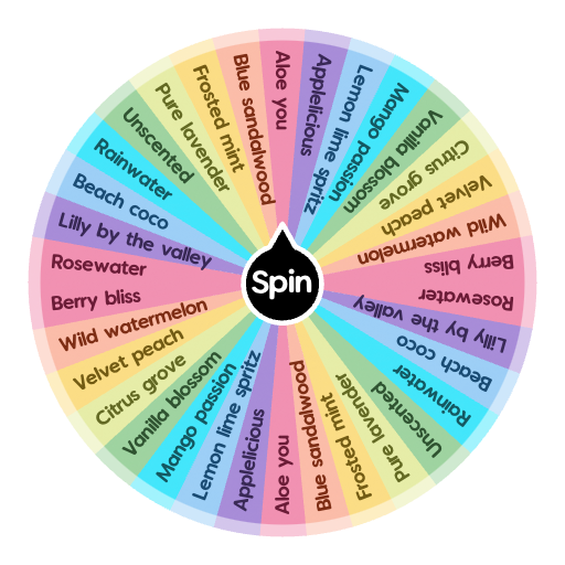 Touchland scent pick | Spin the Wheel - Random Picker