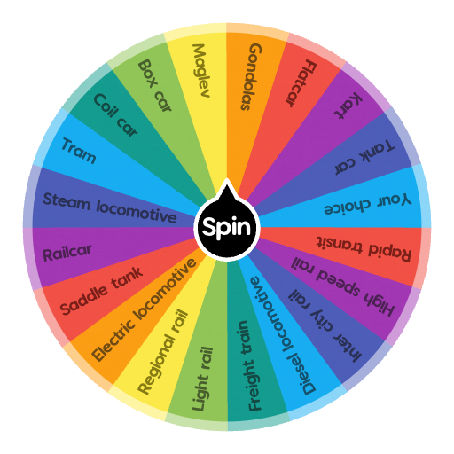 Trains wheel | Spin the Wheel - Random Picker