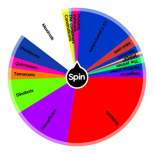 Transformers | Spin The Wheel - Random Picker