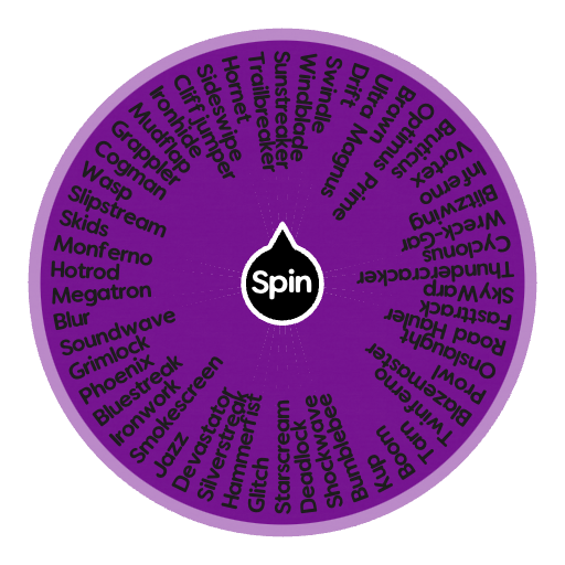 Transformers:Legion | Spin the Wheel - Random Picker