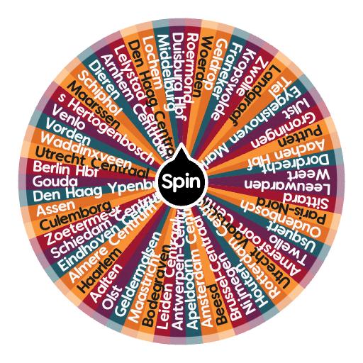 Trein stations | Spin the Wheel - Random Picker