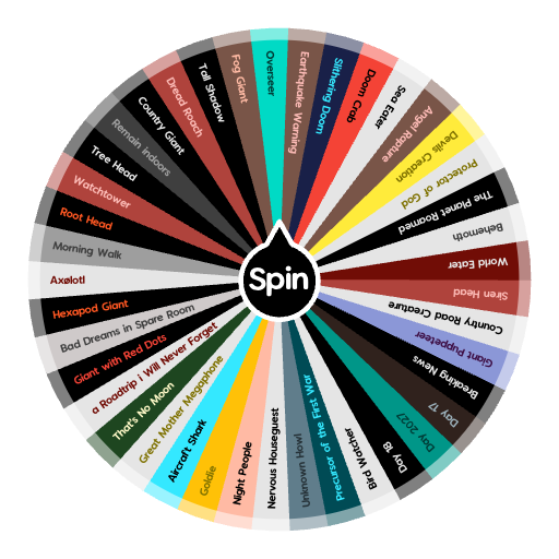Trevor Henderson Giants | Spin the Wheel - Random Picker