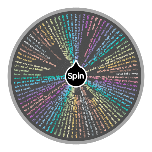 Truth or dare (cool) | Spin the Wheel - Random Picker
