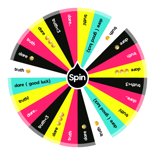truth r dare! | Spin The Wheel - Random Picker