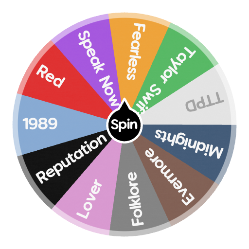 TS albums | Spin the Wheel - Random Picker