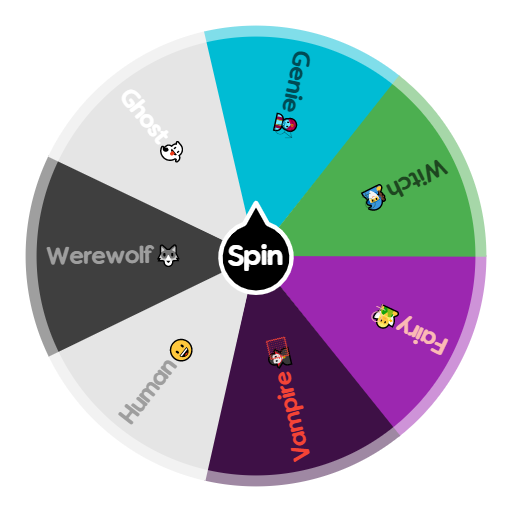 Ts3 Supernatural Types | Spin the Wheel - Random Picker