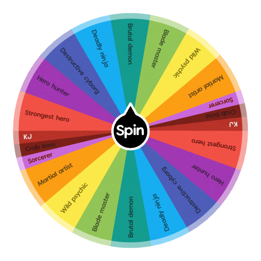 TSB Characters | Spin the Wheel - Random Picker