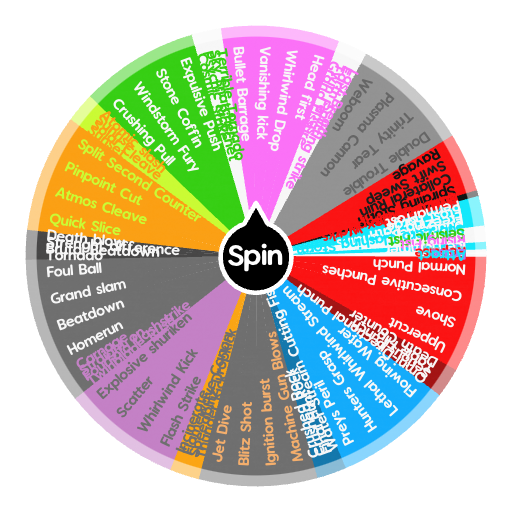 TSB Moves | Spin the Wheel - Random Picker
