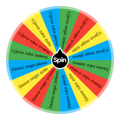 Twister spinner Croatian | Spin The Wheel - Random Picker