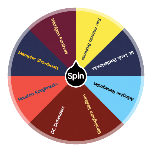 UFL Teams (2024) | Spin the Wheel - Random Picker
