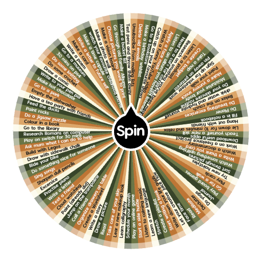Ultimate Boredom Wheel! | Spin the Wheel - Random Picker