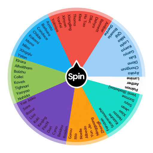 ULTIMATE GENSHIN WHEEL | Spin The Wheel App