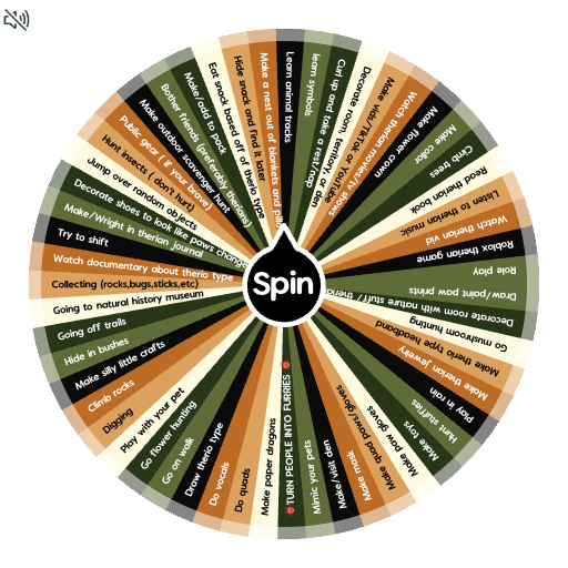 Ultimate Stuff to do as a therian | Spin The Wheel - Random Picker
