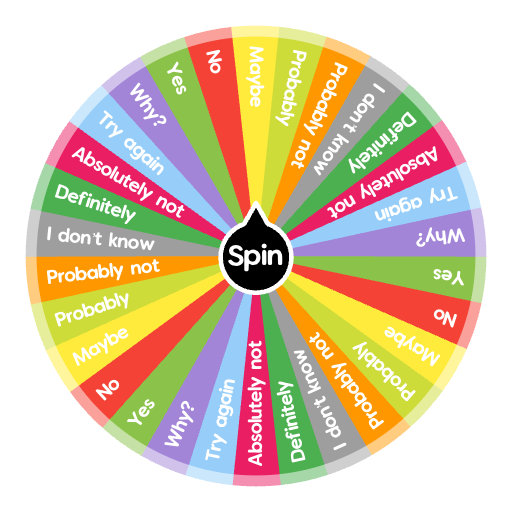 Ultimate Yes or No wheel | Spin the Wheel - Random Picker