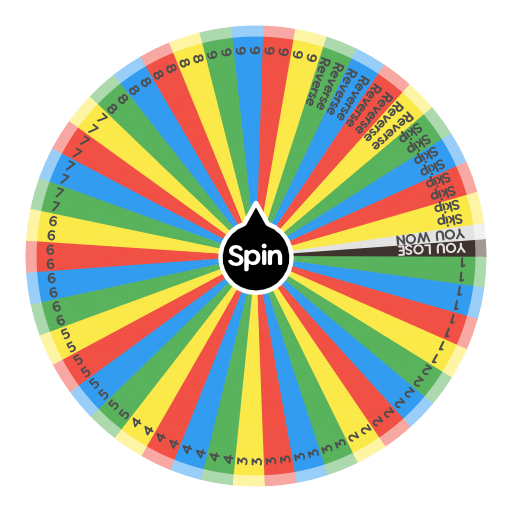 UNO (you win once you get YOU WON vise-versa YOU LOSE) | Spin The Wheel App