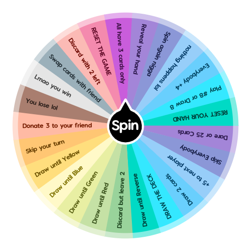UNO, But Worse | Spin the Wheel - Random Picker