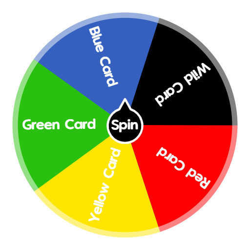 'Uno' Card Colours | Spin the Wheel - Random Picker