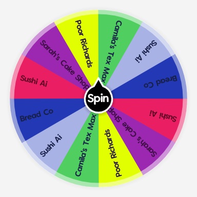 What Food Should You Eat For Dinner? | Spin The Wheel App