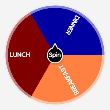 MEAL TIME | Spin the Wheel - Random Picker