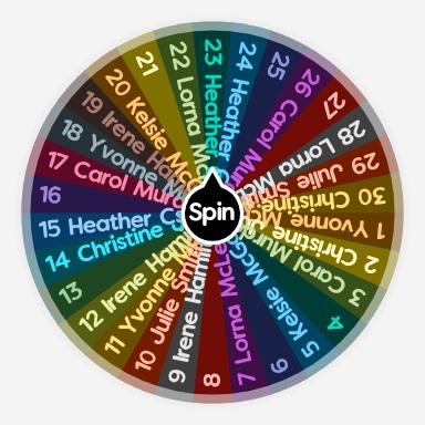 Numbers 1-30 | Spin the Wheel - Random Picker