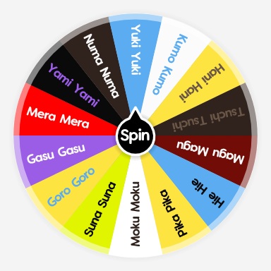 Logia Devil Fruit RP | Spin The Wheel - Random Picker